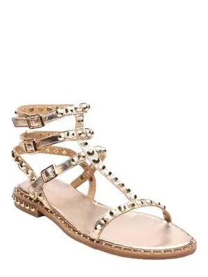 Ash Studded Gladiator Sandals - Mekong Gold