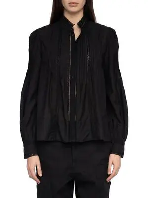Zadig&Voltaire Timz Tomboy Button-up Shirt - Black
