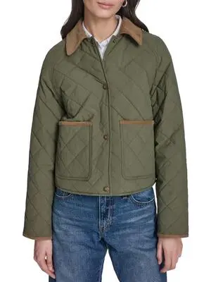 LEVI'S Quilted Barn Jacket - Olive