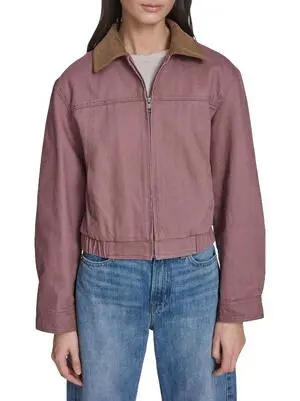 LEVI'S Corduroy Collar Chore Jacket - Mauve