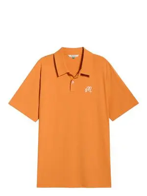 MALBON Fairway Polo - Marmalade