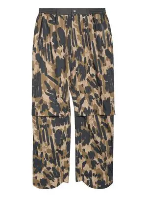 MALBON Tour Divot Waterproof Pants - Bark Camo