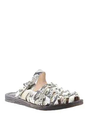 A.S.98 Ryatt Slide Sandal Snake