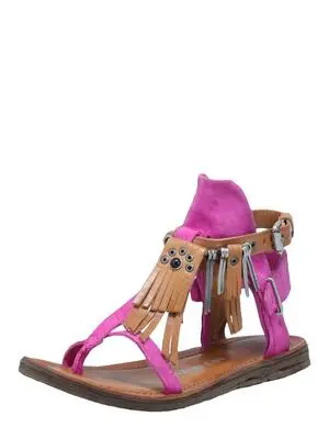 A.S.98 Raleigh Ankle Strap Sandal - Pink