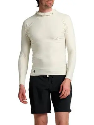 FREE FLY Pinnacle Hooded Rashguard Birch