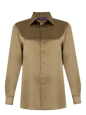 RALPH LAUREN Adrien Satin Shirt