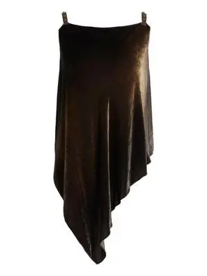 Ralph Lauren Idina Velvet Top - Brown