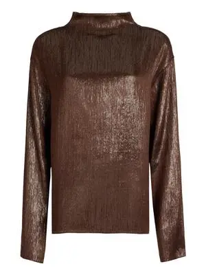 Ralph Lauren Metallic Tailoring Shirt - Brown