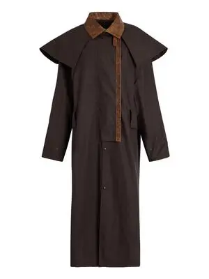 Ralph Lauren Lennard Technical Cotton Trench Coat - Brown