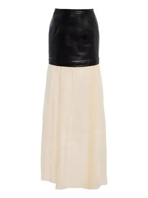 MEL USINE Foucault Maxi Skirt - Neutral