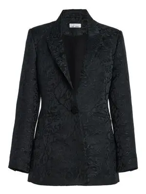 MEL USINE Ysabel Jacquard Jacket - Black