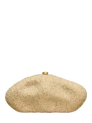 Cult Gaia Caldera Clutch - Ivory