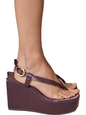 Cult Gaia Shae Sandal Purple