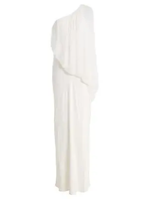 THIRD FORM Solstice One-shoulder Maxi Dress - Ivory