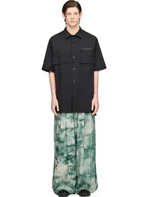 Adidas Y-3 Raw Edge 3 Stripes Aop Wide Leg Pants - Multicolor