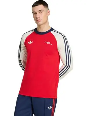 Adidas Arsenal Fc Og Longsleeve Shirt - Better Scarlet / Off White