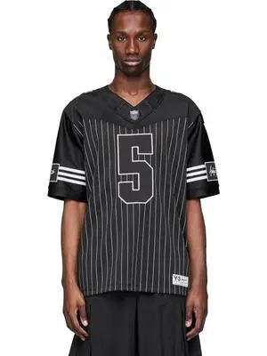 Adidas Y-3 Garret Wilson Football Short Sleeve Shirt - Black