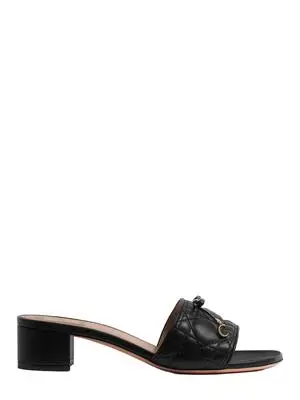 DIOR Dior Cannage Heeled Slide