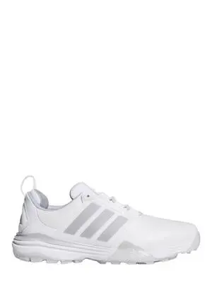 Adidas Spikeless Golf Shoes - Cloud White / Silver Metallic / Halo Silver