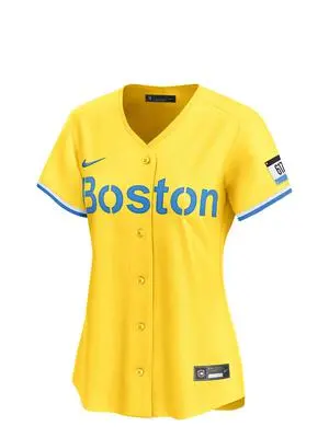 Nike David Ortiz Boston Red Sox City Connect Mlb Limited Jersey - Yellow