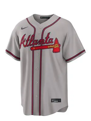 Nike Ronald Acuã±a Jr. Atlanta Braves Mlb Replica Jersey - Grey