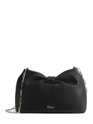 Dior Small Bow Bag - Black Lambskin