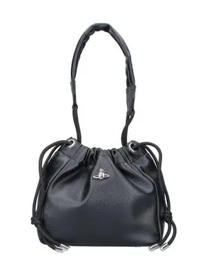 VIVIENNE WESTWOOD Hilary Mini Bucket Bag - Black