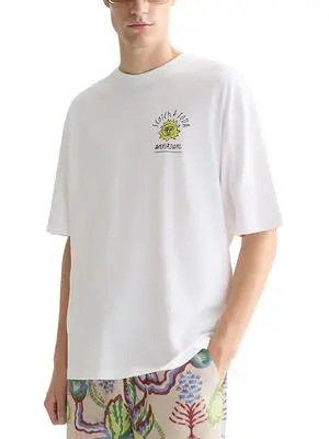 Scotch & Soda Amsterdam Logo T-shirt - Bright White