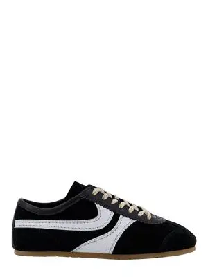 Dries Van Noten Suede Sneakers - Black
