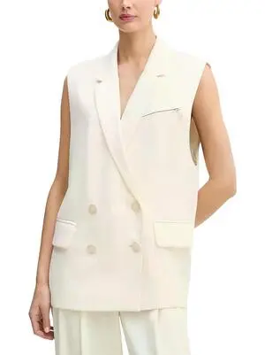 ARMANI EXCHANGE Double-Breasted Gilet