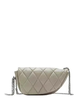 Burberry Shield Chain-link Shoulder Bag - Neutrals