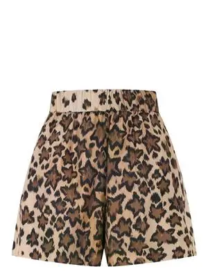 Red Valentino Star Print Shorts - Neutrals