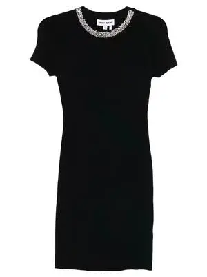 Dkny Short-sleeve Mini Dress - Black