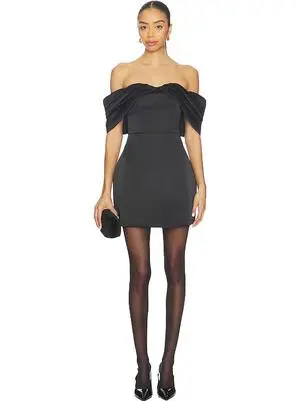 ELLIATT Hope Tulip Mini Dress - Black