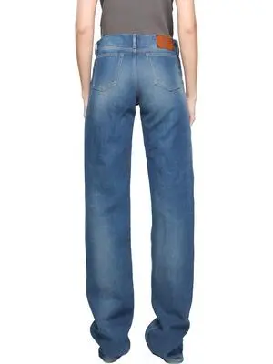 Acne Studios Denim Trousers - Mid Blue
