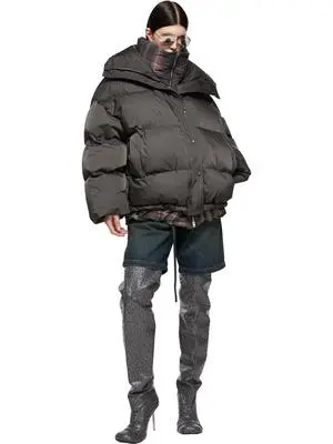 Acne Studios Oversized Puffer Down Jacket - Dark Grey,multi