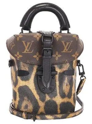 FWRD RENEW Louis Vuitton Monogram Wild Animal Camera Box - Brown