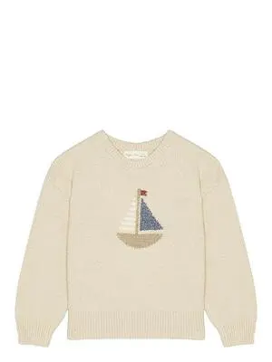 RYLEE + CRU Mountain Sweater - Sailboat