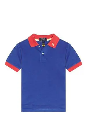 Polo Ralph Lauren Short Sleeve Mesh Collared Polo Shirt - Liberty