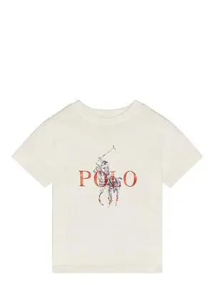 Polo Ralph Lauren Short Sleeve Jersey Knit Graphic T-shirt - Deckwash White