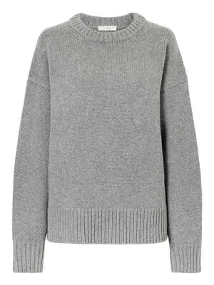 THE ROW Ophelia Oversized Wool And Cashmere-blend Sweater - Gray