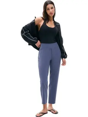 Athleta High-Rise Straight Leg Pant Celestial