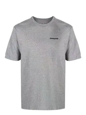 Patagonia Logo-print Crew Neck T-shirt - Grey