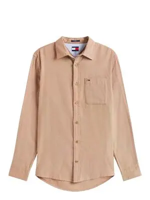 Tommy Hilfiger Pocket Long-sleeve Shirt - Neutrals