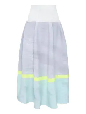 CFCL Pottery Midi Full Skirt - Grey