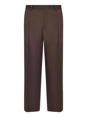 COSTUMEIN Wool Trousers - Brown