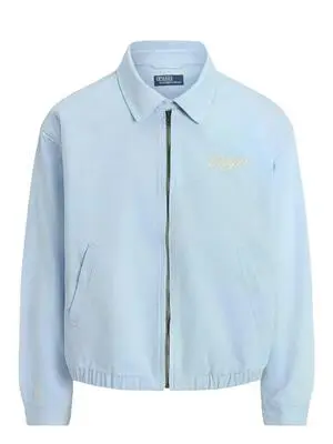 Polo Ralph Lauren Embroidered-detail Jacket - Blue