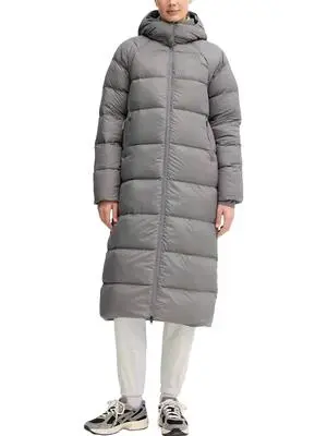 The North Face Hooded Padded Coat - Grey