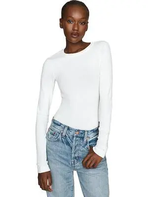 Citizens Of Humanity Citizens Of Humanity Ribbed Long-Sleeve Crewneck Pullover Pashmina