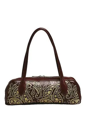 MELIE BIANCO East West Shoulder Bag - Chocolate